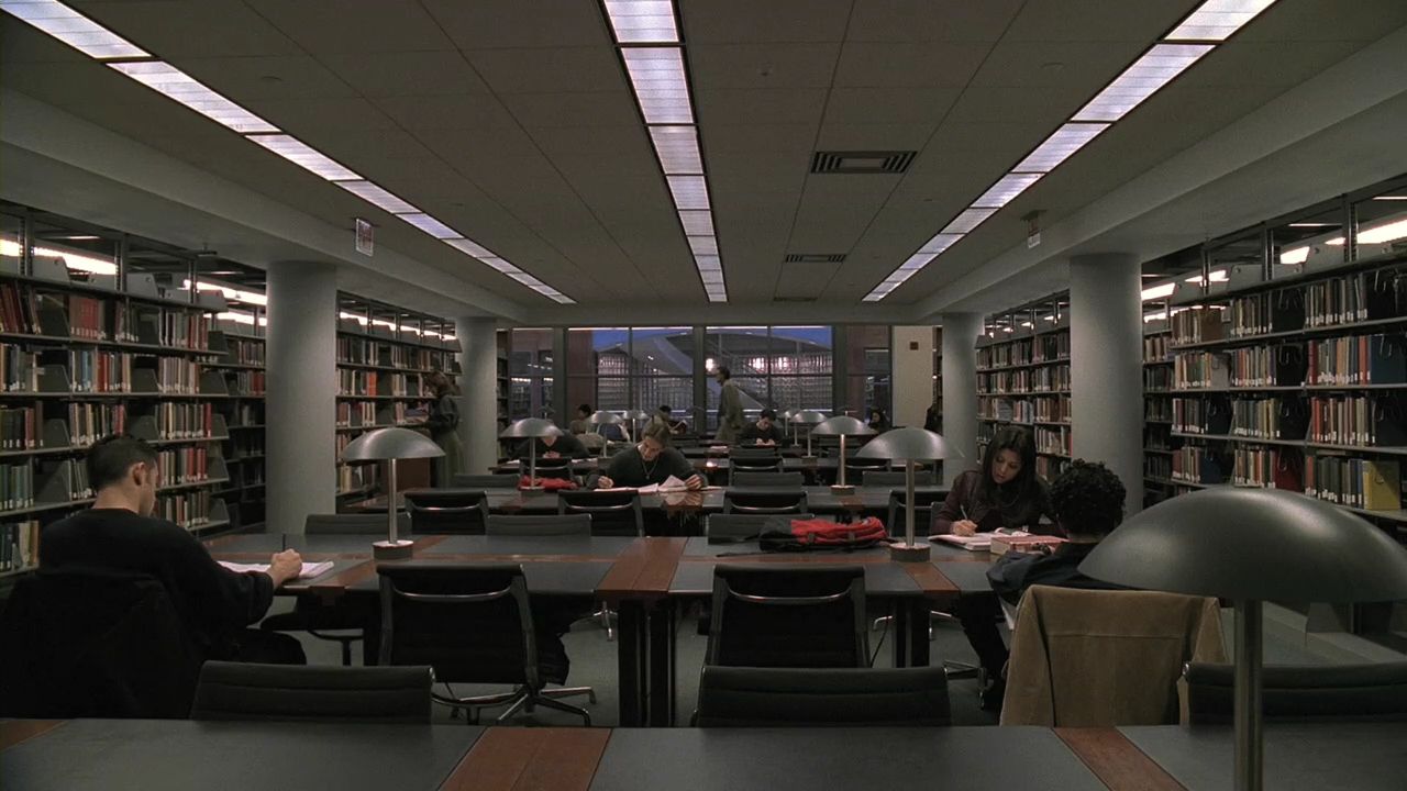 The Sopranos location guide - Columbia University library (interior)